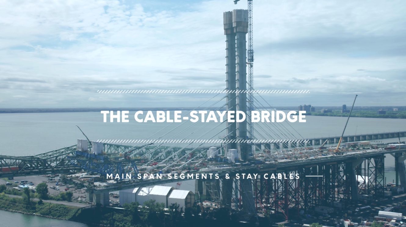 The Cable-Stayed Bridge : signature element of the new bridge - Samuel ...